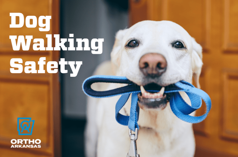 Preventing Injuries While Walking the Dog - OrthoArkansas